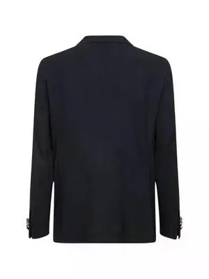 Tagliatore Single Breasted Blazer - Blue