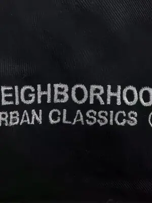 NEIGHBORHOOD Embroidered Cap - Black