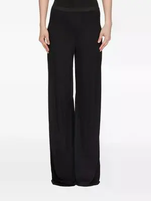 Rick Owens High-waisted Trousers - Black