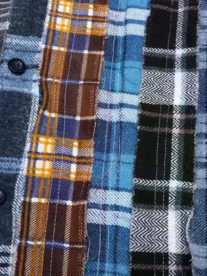 Needles Checked Shirt - Blue