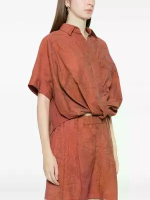 Brunello Cucinelli Printed Blouse