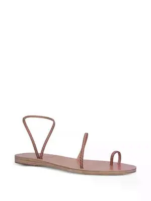 ANCIENT GREEK SANDALS Eleftheria Strappy Sandals - Neutrals