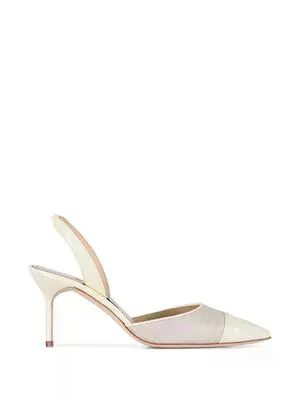 Manolo Blahnik Capsli Slingback Pumps - Neutrals