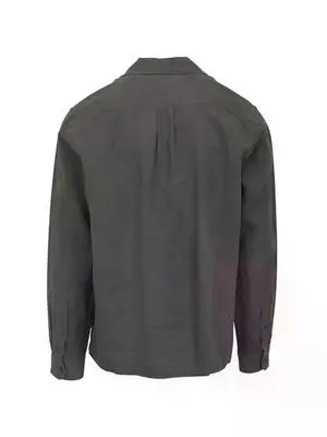 Vince Garage Linen Shirt - Grey