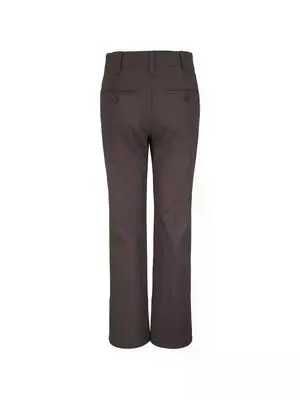 Brunello Cucinelli Button Tailored Trousers - Brown