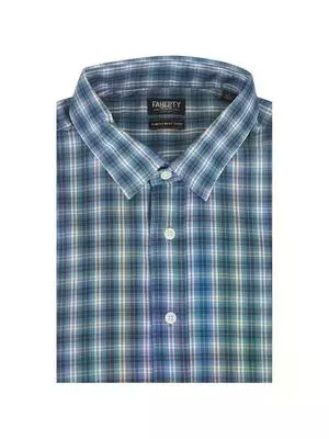 Faherty Brand Plaid Shirt - Blue