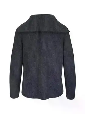 Lafayette 148 New York Ribbed Zip Cardigan