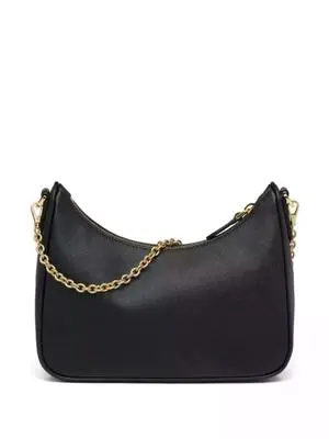 Prada Re-edition 2005 Saffiano-leather Shoulder Bag - Black
