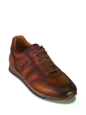 Magnanni Leather Sneakers - Brown