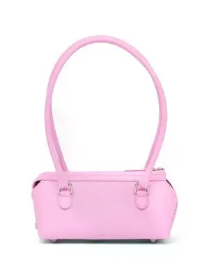 MAISON MARGIELA Mini Bauletto J Zip Leather Shoulder Bag - Pink