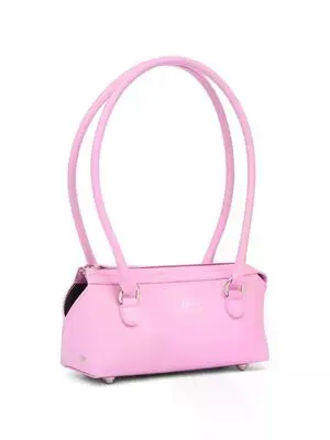 MAISON MARGIELA Mini Bauletto J Zip Leather Shoulder Bag - Pink