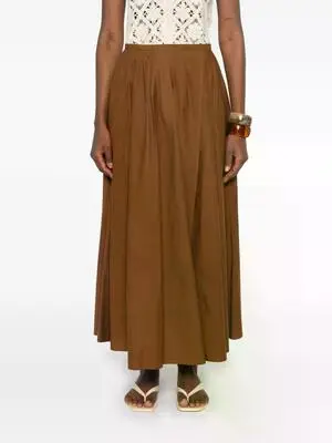 FORTE_FORTE Pleated Midi Skirt