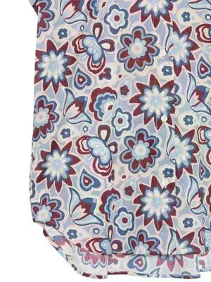 XACUS Floral-print Shirt
