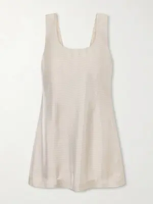 KALLMEYER Eloise Satin Mini Dress