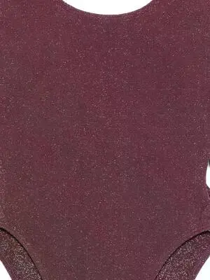 Bond Eye Madison Ring-detail Swimsuit - Purple