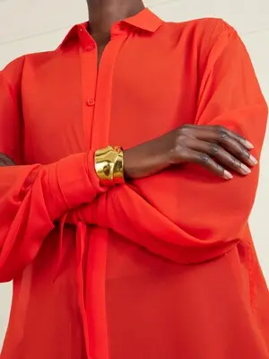 THE FRANKIE SHOP Verline Chiffon Shirt