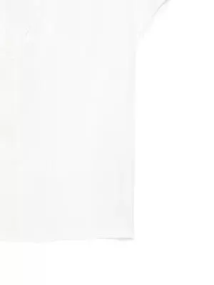Liu Jo Satin Blouse With V-neck And Short Sleeves - White