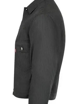 Junya Watanabe X Levi's Pinstripe Overshirt - Black