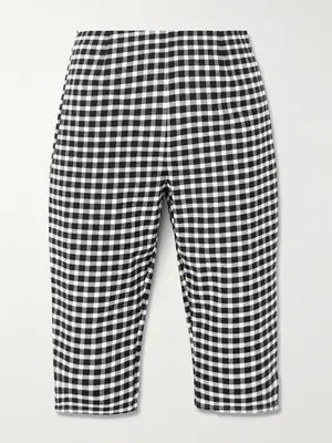 Posse Chiara Cropped Capri Pants - Black