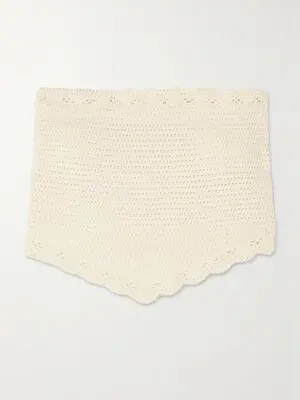 Posse Dylan Cropped Strapless Top - Neutrals