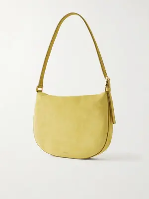 Savette Tondo Small Suede Shoulder Bag