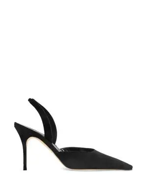 Manolo Blahnik Carolyne Slingback Pumps - Black
