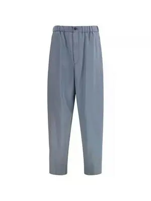 Giorgio Armani Wide-leg Tailored Trousers - Grey