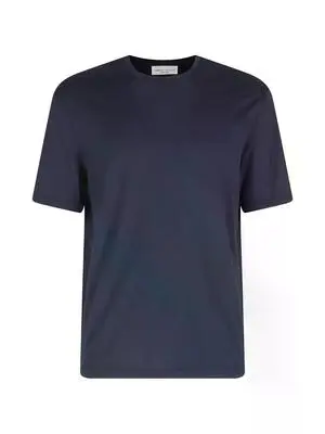ROBERTO COLLINA Crewneck T-shirt - Blue