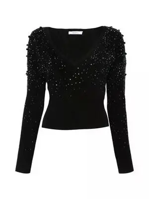 Max Mara Studio Embellished Sweaters For Women