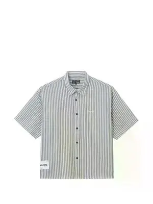 Izzue Striped Button-fastening Shirt