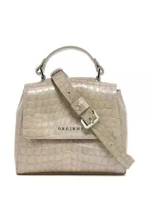 Orciani Xs Sveva Cocco Glow Tote Bag - Neutrals