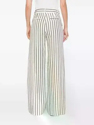 PENNYBLACK Striped Trousers - Neutrals
