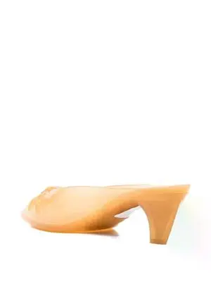 Chloé Knotted Mules - White