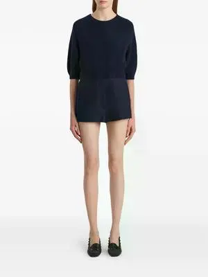 Khaite Lorelai Knit Pullover - Blue