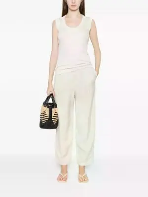 Fabiana Filippi Round-neck Top - Neutrals
