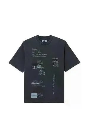 Izzue Graphic T-shirt - Black