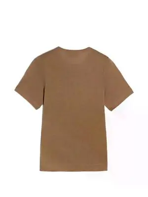 Simone Rocha Gathered Bust Bow T-shirt - Brown