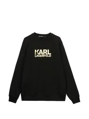 Karl Lagerfeld Logo-print Sweatshirt - Black