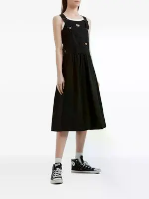 CHOCOOLATE Heart-appliqué Dress