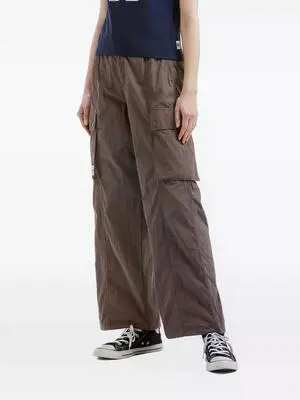 CHOCOOLATE Elasticated Cargo Trousers - Brown