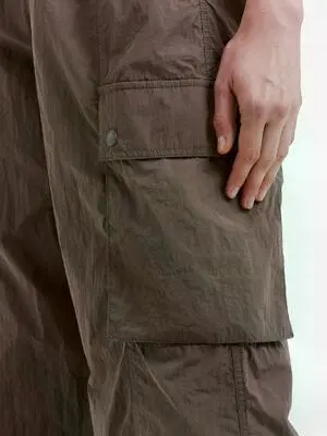 CHOCOOLATE Elasticated Cargo Trousers - Brown