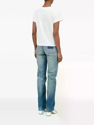 MAISON MARGIELA Signature Cotton Jersey T-shirt - White