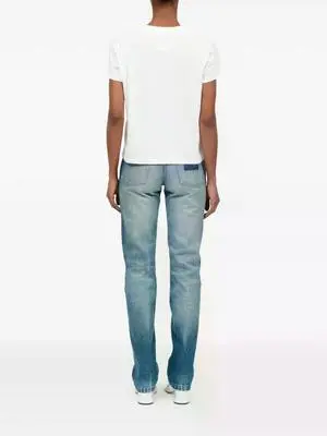 MAISON MARGIELA Signature Cotton Jersey T-shirt - White