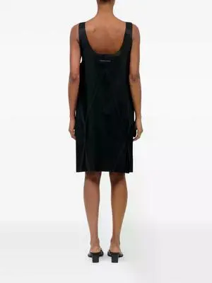 MAISON MARGIELA Sleeveless V-neck Midi Dress - Black