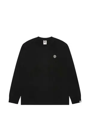 AAPE BY *A BATHING APE Long-sleeve T-shirt - Black