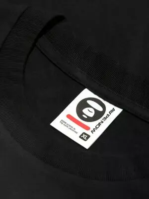 AAPE BY *A BATHING APE Long-sleeve T-shirt - Black