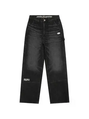 AAPE BY *A BATHING APE Moonface-appliqué Jeans