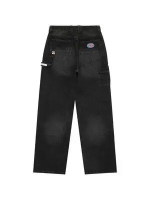 AAPE BY *A BATHING APE Moonface-appliqué Jeans