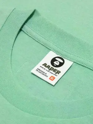 AAPE BY *A BATHING APE Cartoon Graphic T-shirt - Green