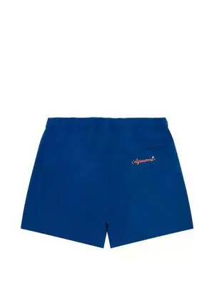 AAPE BY *A BATHING APE Logo Detail Shorts - Blue